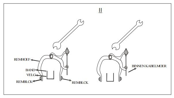 Handrem Fiets Afstellen - Bloemen
